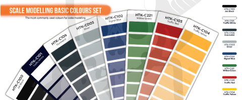 Battle-Models > Hataka CS100 Scale modeling basic colours set